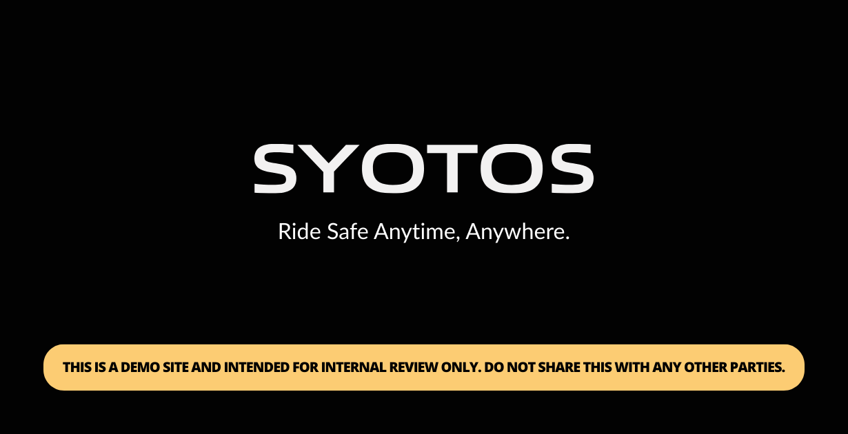 Syotos: Safe Rides with Verified Drivers